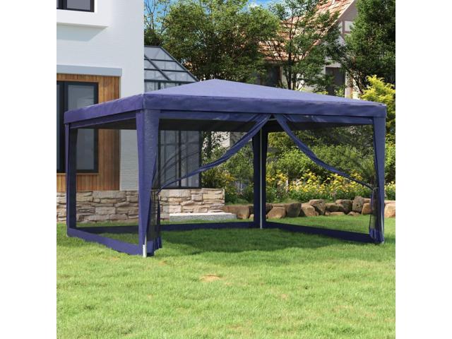 Click here for vidaXL Gazebo Outdoor Party Tent with 4 Mesh Sidew... prices