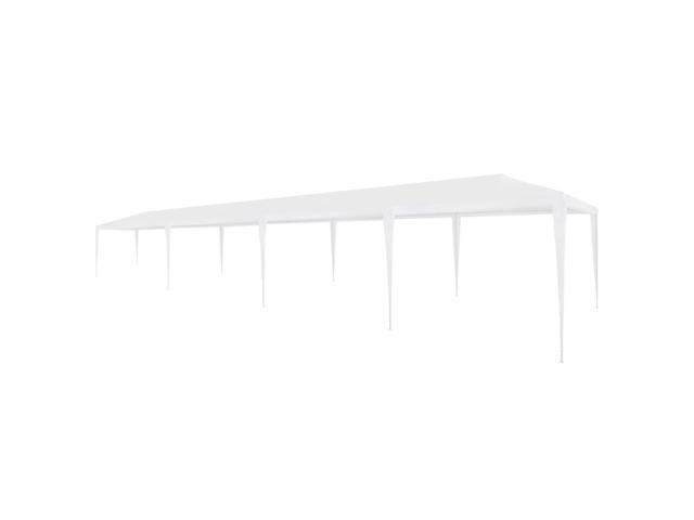 vidaXL Party tent White Pe roof Large Collapsible Party tent - White