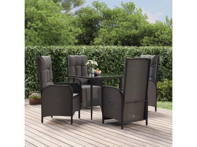 Click here for vidaXL Patio Dining Set with Cushions Furniture 5... prices