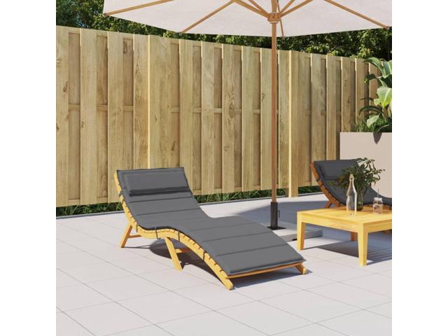 Click here for vidaXL Sun Lounger Cushion Anthracite 180x60x4 cm... prices