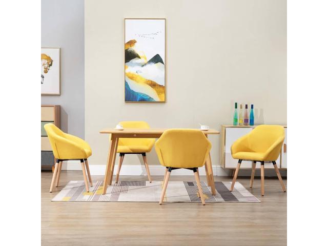 Click here for vidaXL Dining Chair 4 Pcs Accent Arm Chair with So... prices