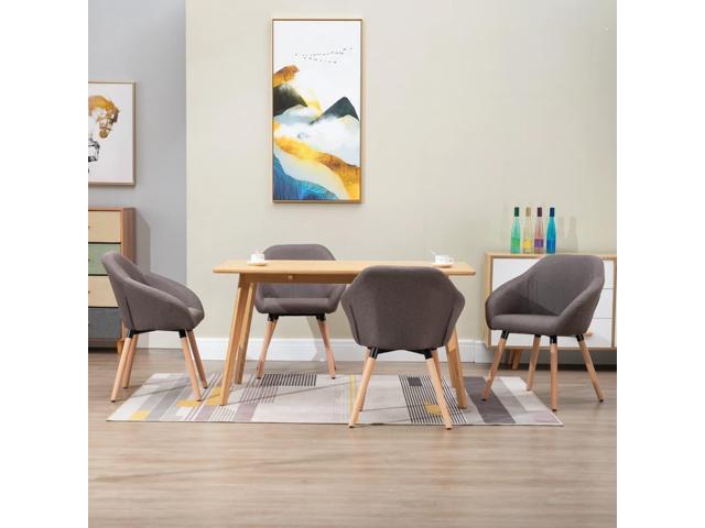 Click here for vidaXL Dining Chair 4 Pcs Accent Arm Chair with So... prices