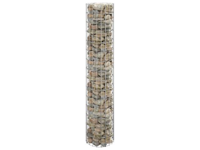 Click here for vidaXL Gabion Round Circular Gabion Pole for Garde... prices