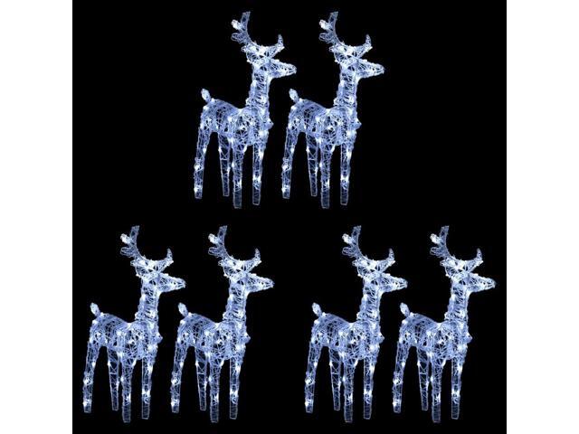 Click here for vidaXL Christmas Reindeers 6 Pcs Lighting with 240... prices