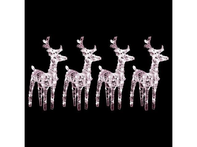 Click here for vidaXL Christmas Reindeers 4 Pcs Lighting with 160... prices