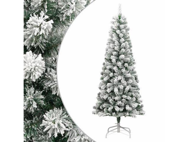 Click here for vidaXL Christmas Tree with Flocked Snow Outdoor Ar... prices
