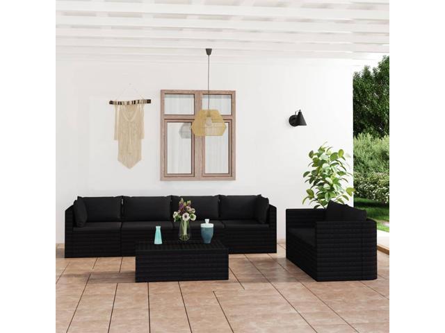 Click here for vidaXL Patio Lounge Set Outdoor Sectional Sofa Set... prices