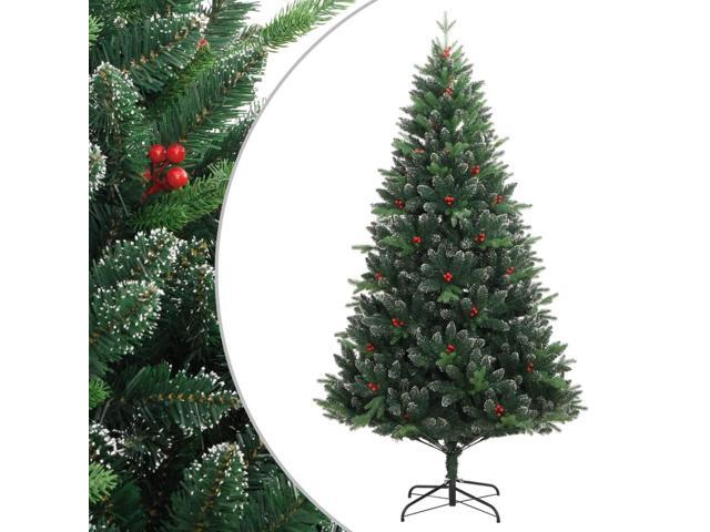 Click here for vidaXL Christmas Tree with Red Berries Outdoor Art... prices