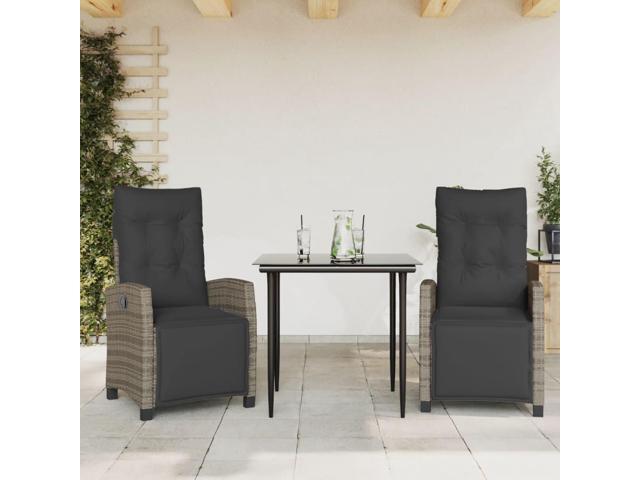 Click here for vidaXL Patio Dining Set with Cushions Garden Furni... prices