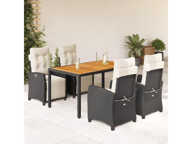 Click here for vidaXL Patio Dining Set with Cushions Garden Furni... prices