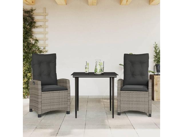 Click here for vidaXL Patio Dining Set with Cushions Garden Furni... prices
