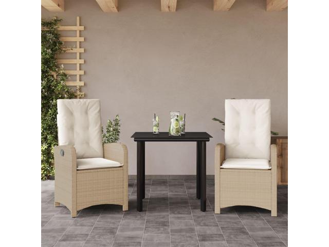Click here for vidaXL Patio Dining Set with Cushions Garden Furni... prices