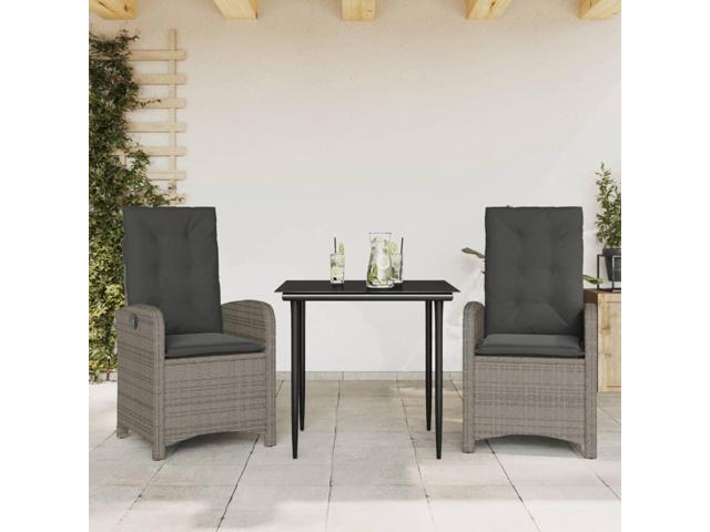 Click here for vidaXL Patio Dining Set with Cushions Garden Furni... prices