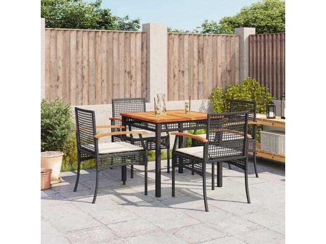 Click here for vidaXL Patio Dining Set with Cushions Furniture 5... prices