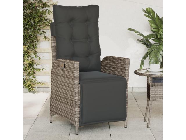 Click here for vidaXL Reclining Patio Chair with Footrest Outdoor... prices