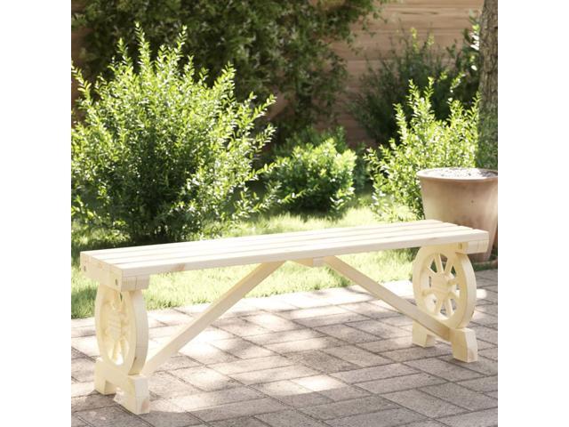 Click here for vidaXL Patio Bench 45.3 Solid Wood Fir - Brown prices