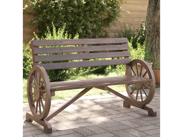 Click here for vidaXL Patio Bench 2-Seater Outdoor Garden Lovesea... prices