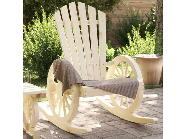 Click here for vidaXL Rocking Adirondack Chair Chaise Lounge Outd... prices