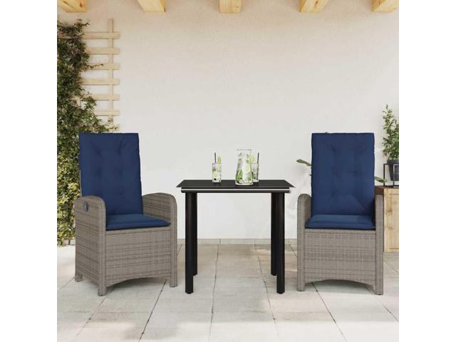 Click here for vidaXL Patio Dining Set with Cushions Outdoor Furn... prices