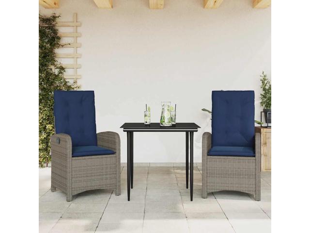 Click here for vidaXL Patio Dining Set with Cushions Outdoor Furn... prices