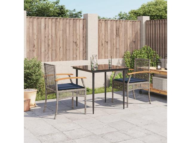 Click here for vidaXL Patio Dining Set with Cushions Outdoor Furn... prices