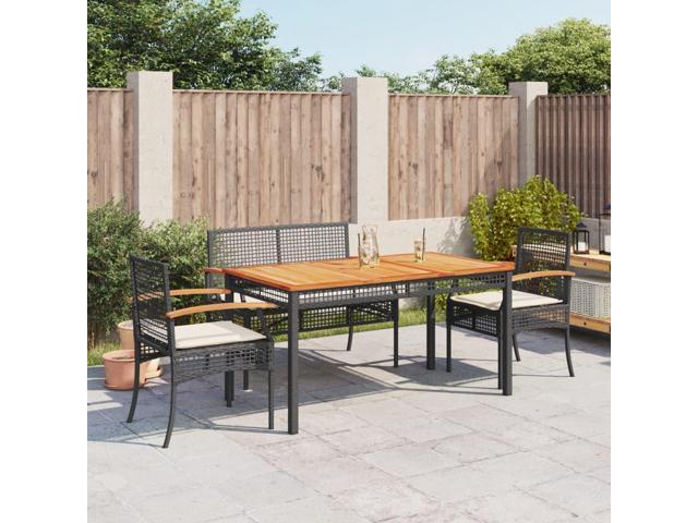 Click here for vidaXL Patio Dining Set with Cushions Furniture 4... prices