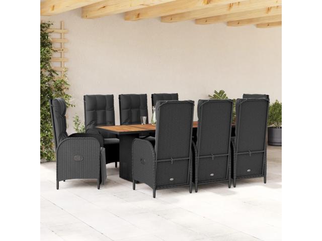 Click here for vidaXL Patio Dining Set with Cushions Garden Furni... prices