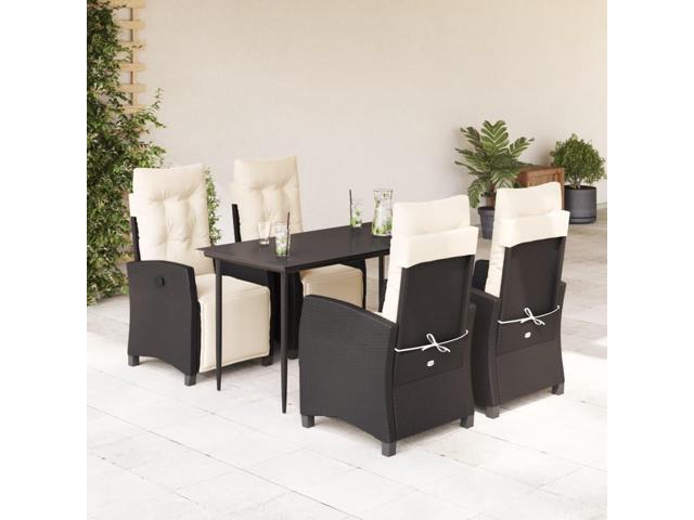 Click here for vidaXL Patio Dining Set with Cushions Garden Furni... prices