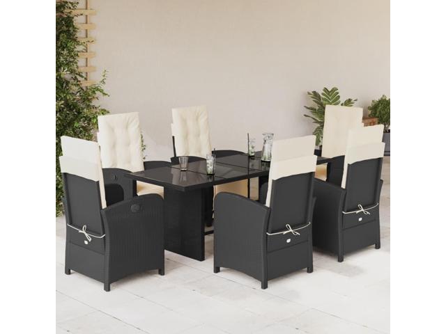 Click here for vidaXL Patio Dining Set with Cushions Garden Furni... prices