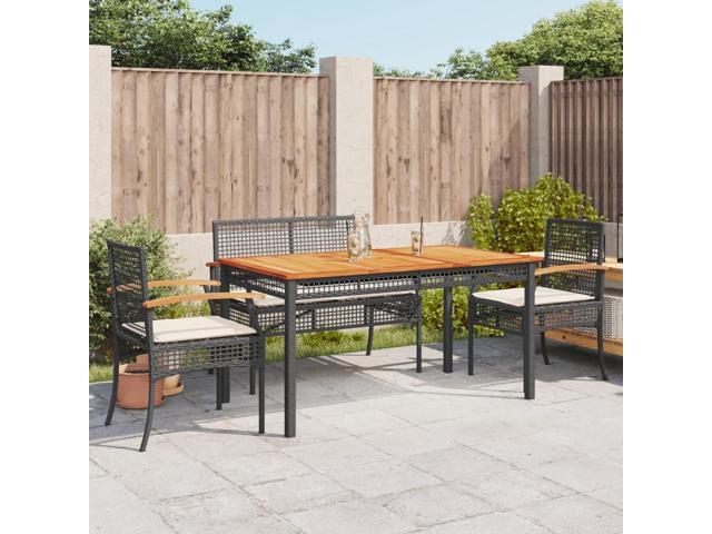 Click here for vidaXL Patio Dining Set with Cushions Furniture 5... prices