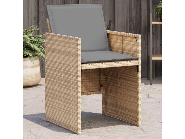 Click here for vidaXL Patio Chairs with Cushions Outdoor Furnitur... prices