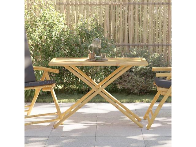 Click here for vidaXL Folding Patio Table 43.3"x21.7"x2... prices
