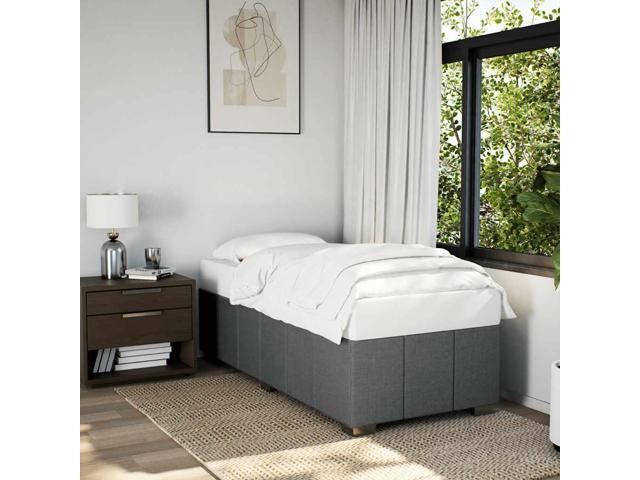 Click here for vidaXL Bed Frame Upholstered Bedstead Mattress Bas... prices