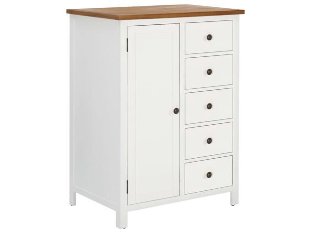 Click here for vidaXL Solid Oak Wood Wardrobe Bedroom Wooden Clot... prices