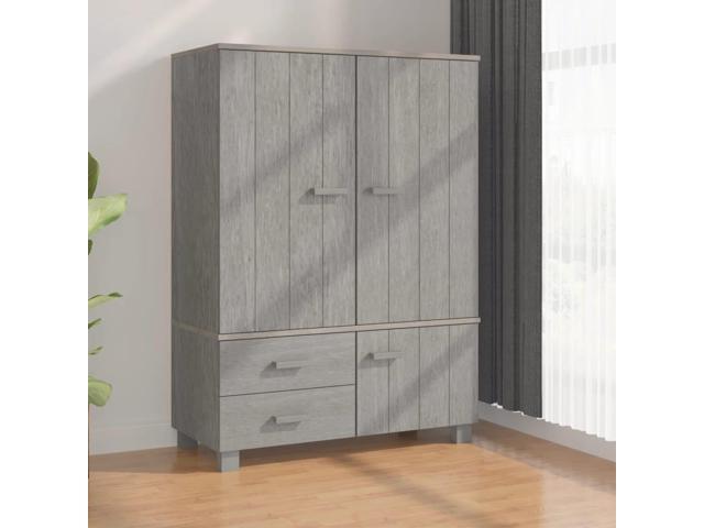 Click here for vidaXL Wardrobe Armoire Closet with Shelves HAMAR... prices