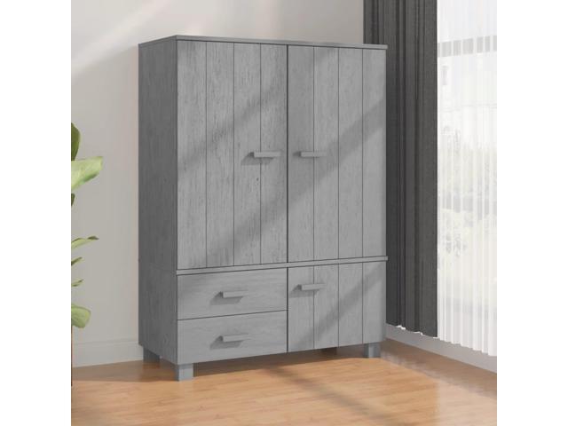 Click here for vidaXL Wardrobe Armoire Closet with Shelves HAMAR... prices