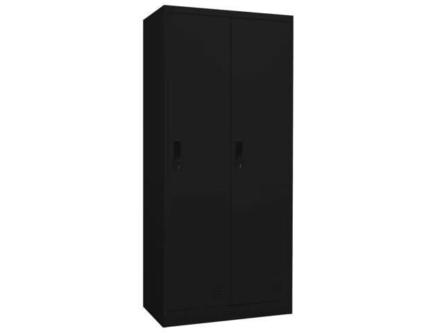 Click here for vidaXL Wardrobe Armoire Clothes Storage with 2 Loc... prices