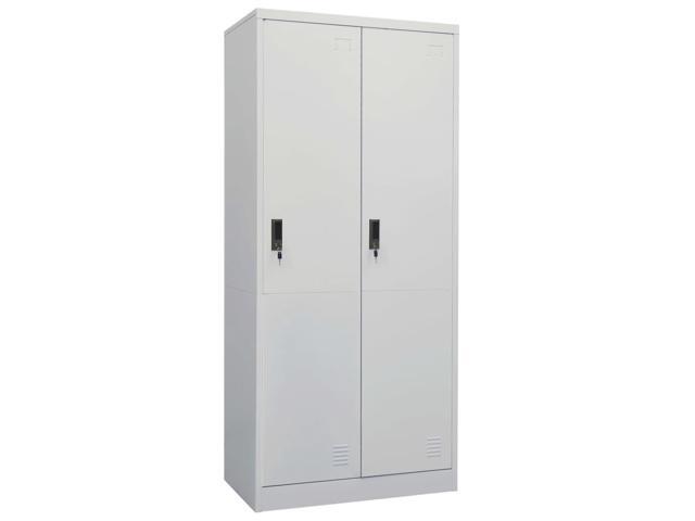 Click here for vidaXL Wardrobe Armoire Clothes Storage with 2 Loc... prices
