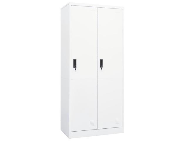 Click here for vidaXL Wardrobe Armoire Clothes Storage with 2 Loc... prices