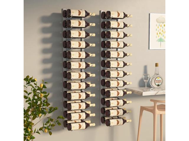Click here for vidaXL Wall Mounted Wine Rack for 24 Bottles Holde... prices