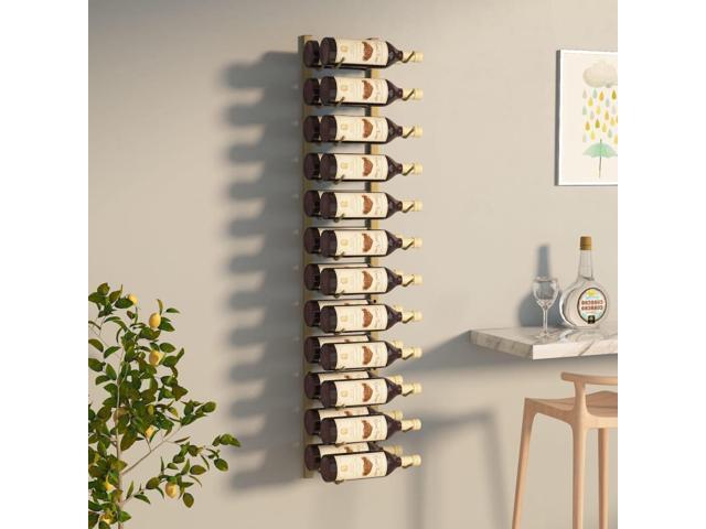 Click here for vidaXL Wall Mounted Wine Rack for 24 Bottles Wall... prices