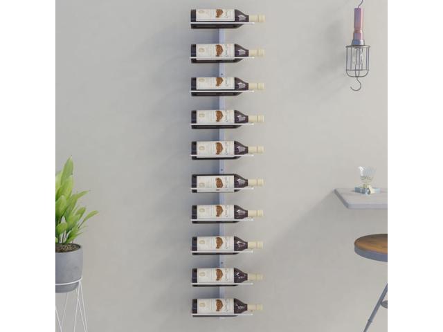 Click here for vidaXL Wall-mounted Wine Rack for 10 Bottles Wine... prices