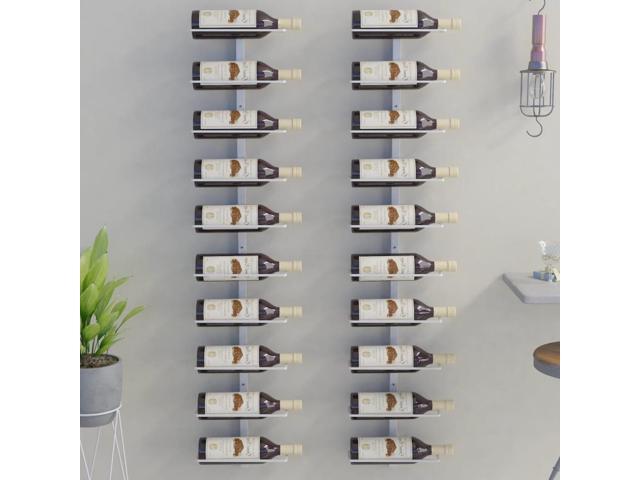 Click here for vidaXL Wall-mounted Wine Rack for 10 Bottles Bottl... prices