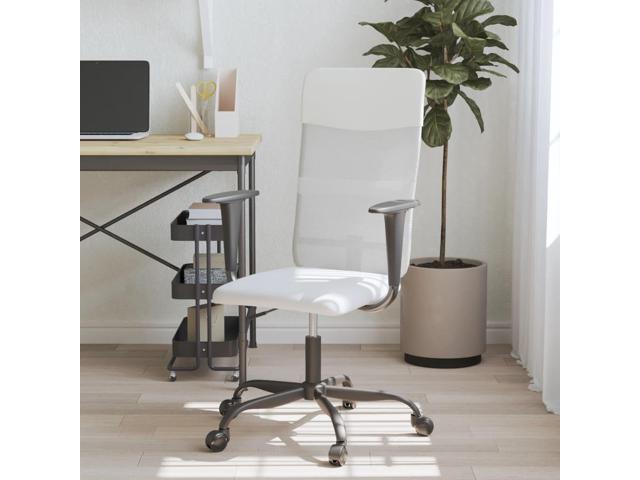 Click here for vidaXL Office Chair Height Adjustable Seat White M... prices