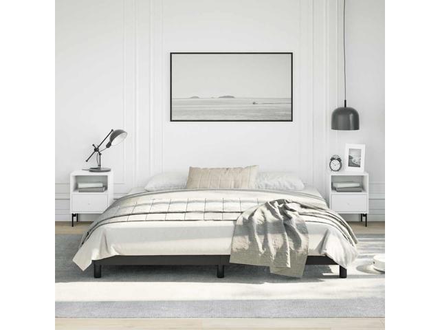 Click here for vidaXL California King Size Bed Frame with Plywood... prices