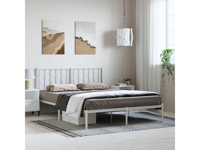 Click here for vidaXL 12 King Metal Bed Frames with Headboard  Pl... prices