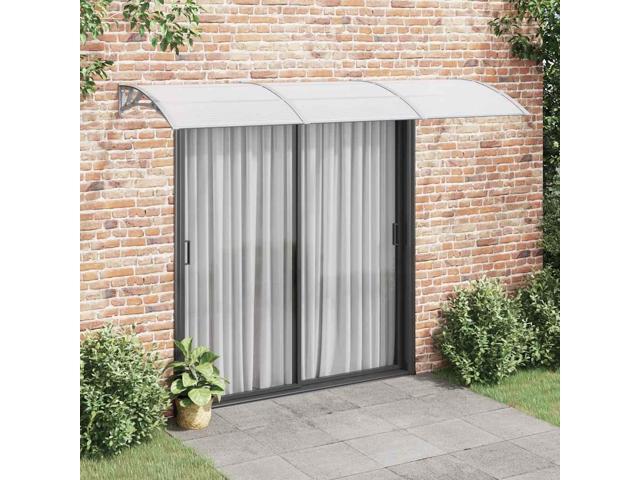 Click here for Door Canopy Grey Polycarbonate  Abs  Aluminum 118.... prices