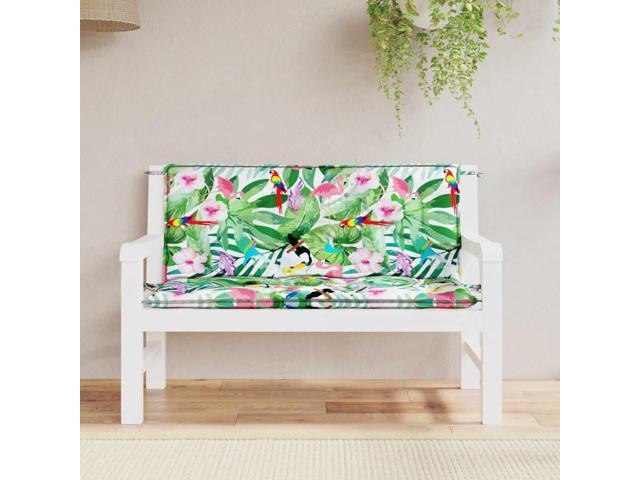 Click here for Garden Bench Cushions 2pcs Multicolor 47.2x19.7x2.... prices