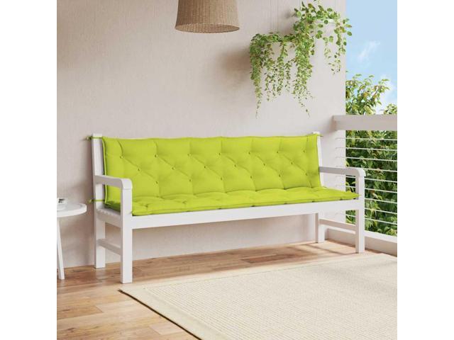 Click here for Garden Bench Cushion Bright Green 78.7x(19.7+19.7)... prices