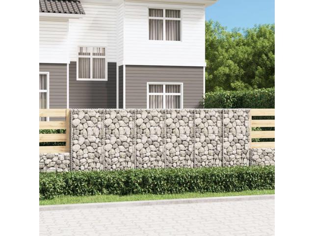 Click here for vidaXL Gabion Basket with Lids  118.1x19.7x39.4 In... prices